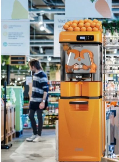 Zumex S3320091 Orange Ver/Ess Pro Ob Peel Bucket - Doral Chef