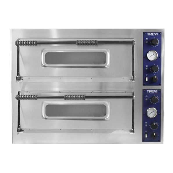 TREVI Electric Dual Chamber Pizza Oven Model BASIC 4+4 - Doral Chef